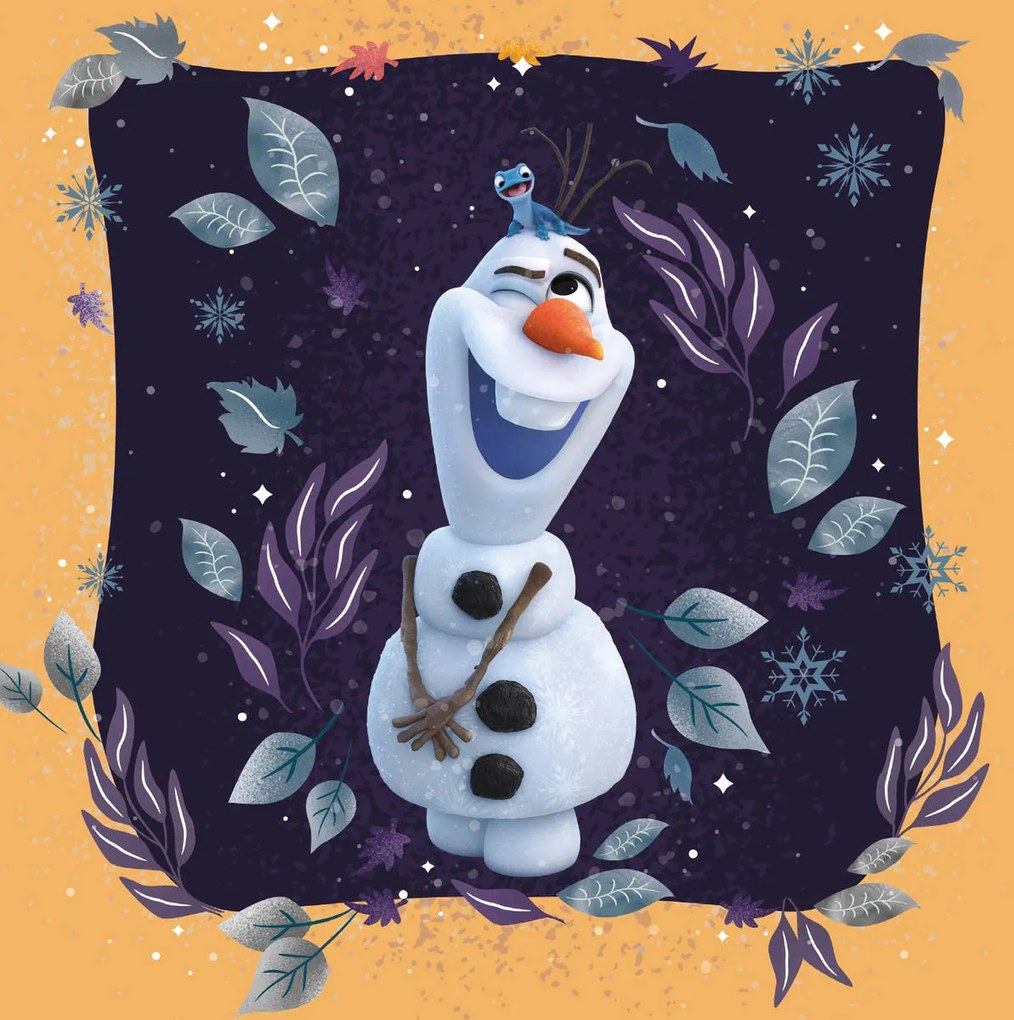 DINO Puzzle Frozen Radostný podzim 3x55 dílků 18x18cm skládačka dn335424