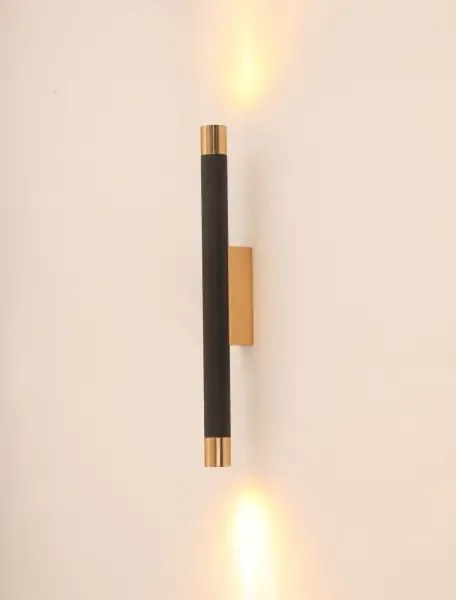 Designové nástěnné svítidlo Q zlatá
