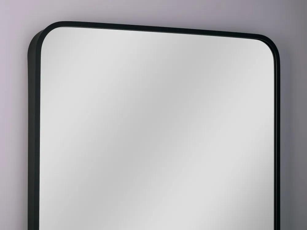 Olsen Spa Zrcadlo bez osvětlení PIRNA BLACK Rozměr A - 60 cm, Rozměr C - 80 cm OLNZPIR6080B