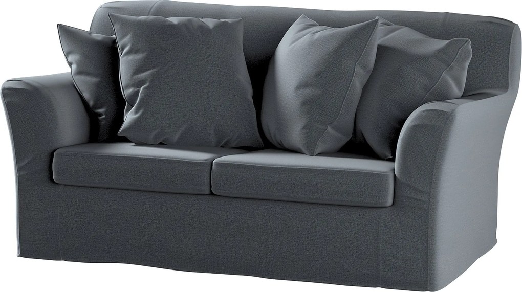 Potah na pohovku IKEA Tomelilla 2-místná nerozkládací barva šedá látka sametová