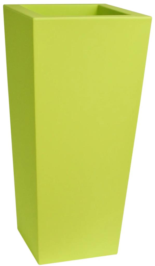 PLUST - Designový květináč KIAM pot, 40 x 40 cm - zelený