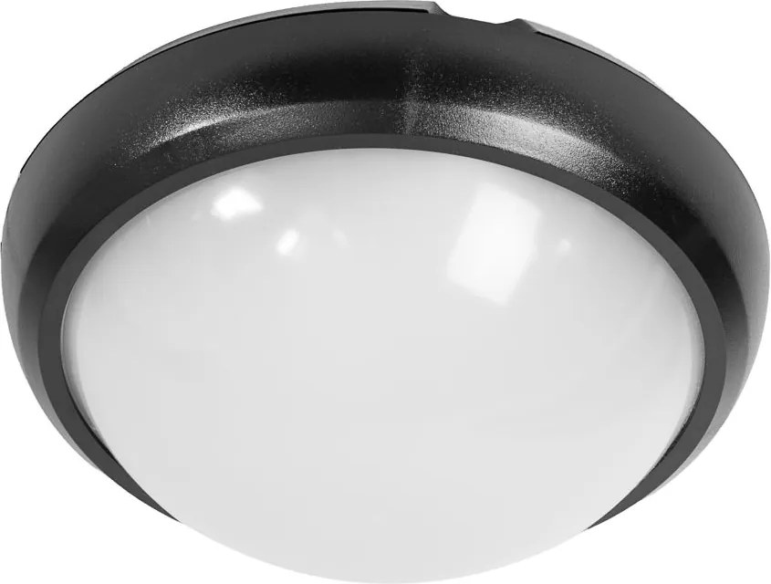 LED Solution Černé LED stropní/nástěnné svítidlo 8W IP66 1260