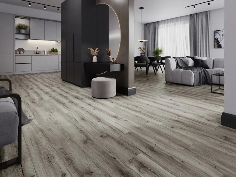 Mexen Ontario vzorek vinylových panelů SPC 6,5 mm, podložka IXPE 1,5 mm, 4 V-drážka, Dub - F1003-S