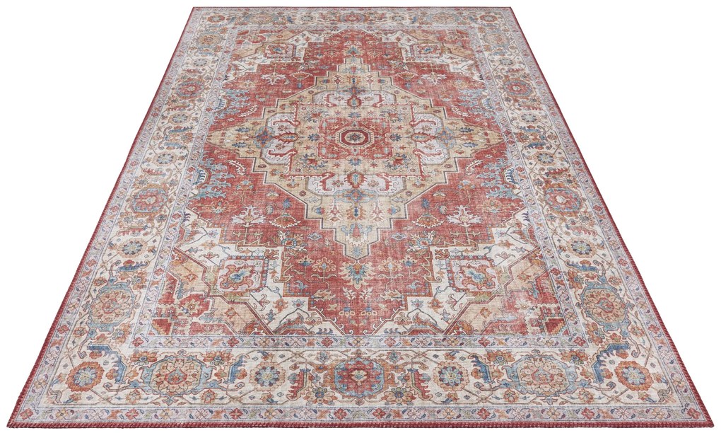 Nouristan - Hanse Home koberce Kusový koberec Asmar 104013 Brick/Red - 200x290 cm