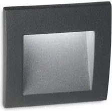 ILUX 255521 LED Venkovní zápustné svítidlo do zdi Ideal Lux WIRE AP SMALL ANTRACITE 255521 1,5W 60lm 3000K IP65 9cm antracitové - IDEALLUX