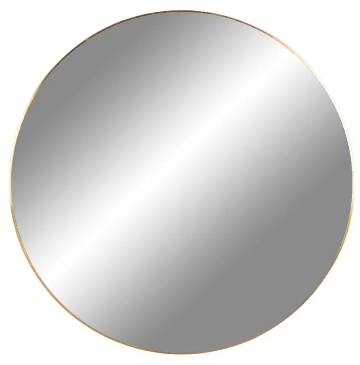 House Nordic Zrcadlo, ocel, mosazný vzhled, ø60 cm