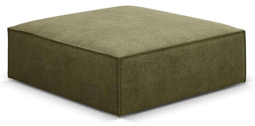 Zelená žinylková podnožka Vanda – Mazzini Sofas