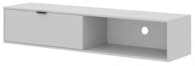 TV stolek/skříňka Kompe (bílá). 1091810