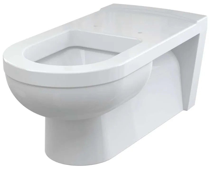 Alca - Závěsné WC pro osoby se sníženou hybností, bílá WC Alca MEDIC