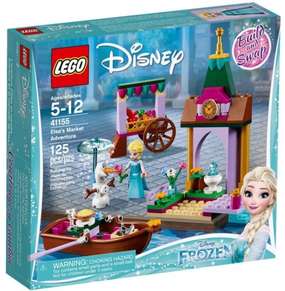 Stavebnice lego disney 41155 elsa a dobrodružství na trhu