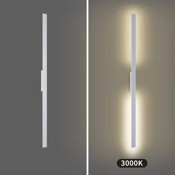 BRILAGI - LED Venk. nást. svít. LUNA LED/30W/230V 3000K IP65 150 cm bílá CRI 90