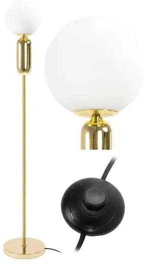 Toolight  - Stojací lampa - zlatá/bílá - APP928-1F