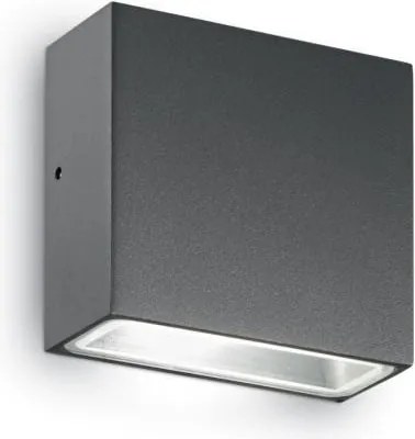 ILUX 113753 Venkovní nástěnné svítidlo Ideal Lux Tetris-1 AP1 antracite 113753 antracitové IP44 - IDEALLUX