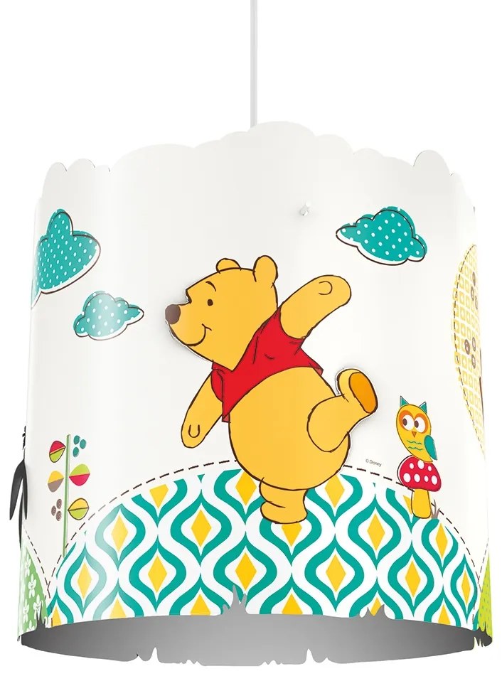 Philips 71751/34/16 - Dětský lustr DISNEY WINNIE THE POOH 1xE27/23W/230V