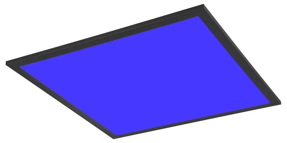 Černé LED stropní svítidlo 44.5x44.5 cm Beta – Trio