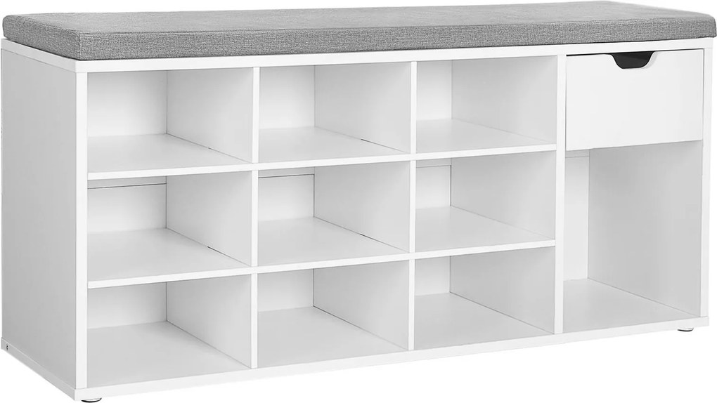 XXXLutz ŠATNÍ LAVICE, 104/48/30 cm Boxxx - Šatní skříně - 002543016901