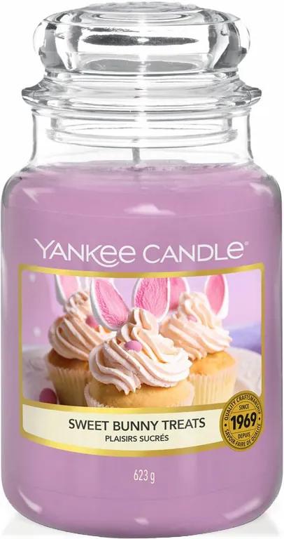 Yankee Candle – Classic vonná svíčka Sweet Bunny Treats (Sladká velikonoční pochoutka), 623 g
