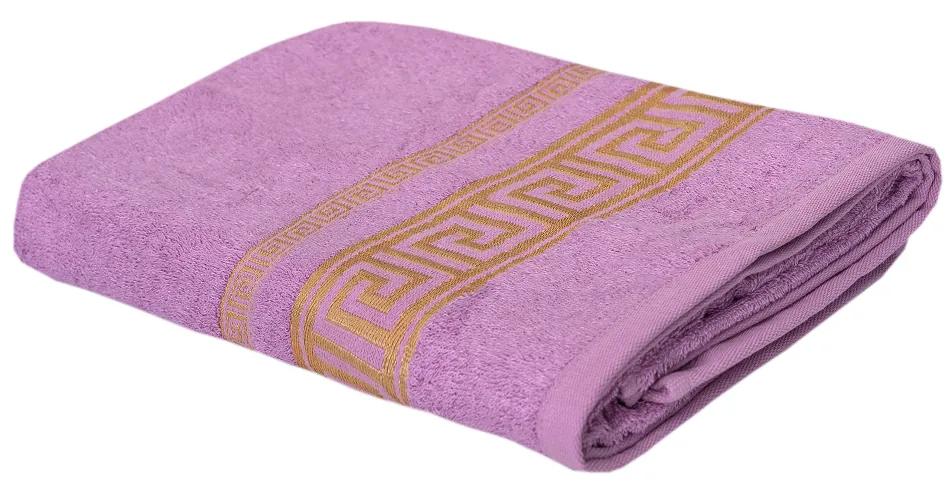 Stanex Bambusové ručníky a osušky ROME ROZMĚR: Ručník 50 x 100 cm, Barva: FIALOVÁ