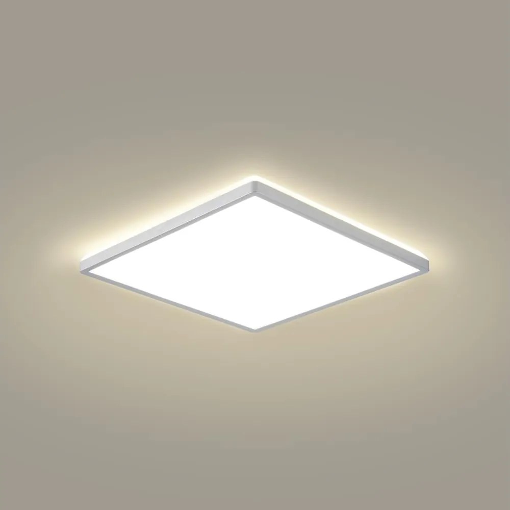 Brilagi - LED Koup. str. svít. ULTRA SLIM LED/18W/230V 30x30 cm stříbrná IP54