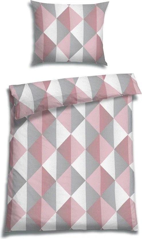 Florella Povlečení Renforcé Siam Silber Rozměr: 70x90 + 140x200 cm