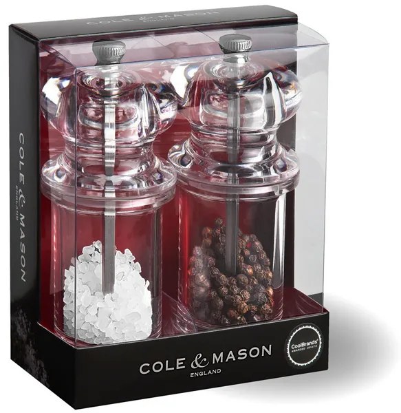 Cole&Mason Sada mlýnků na pepř a sůl 505