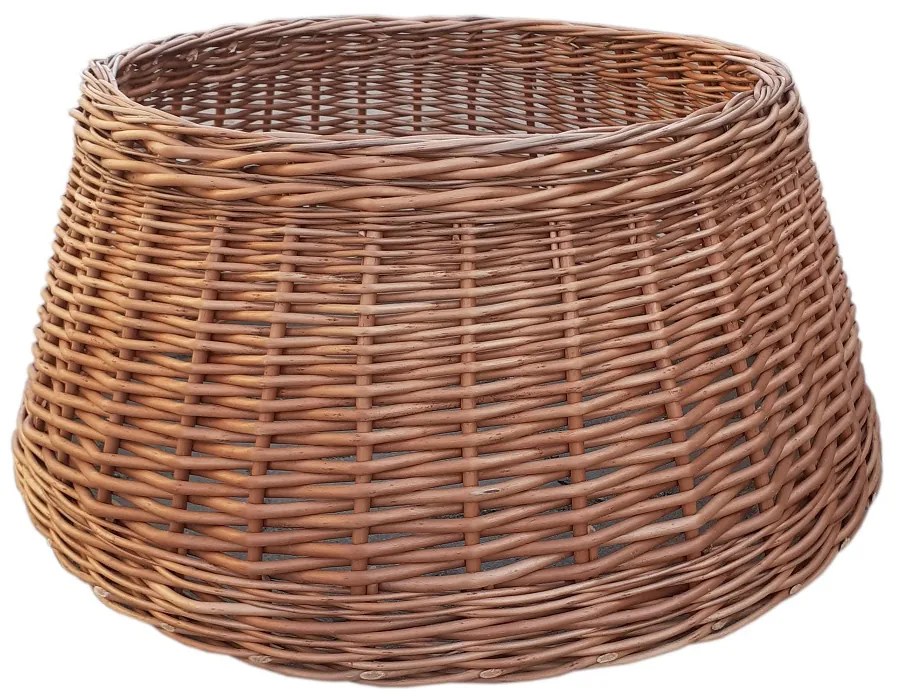 HRADIL Proutěný kryt na stojan, sukýnka k vánočnímu stromku přírodní MOD Rozměry:: Pr.spodní 70 cm x výška 25 cm