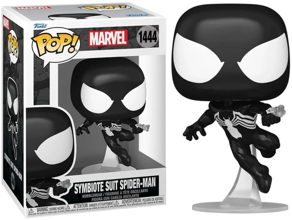 Funko pop! marvel symbiote suit spider man 1444