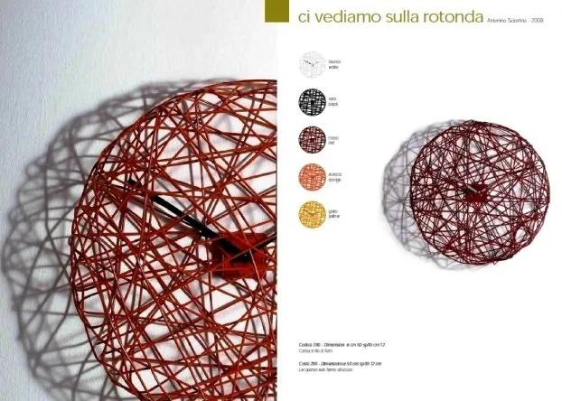 Designové hodiny Diamantini & Domeniconi Ci Vediamo red 50cm