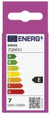 Emos lighting LED žárovka Classic Mini Globe / E27 / 6,5 W (60 W) / 806 lm / teplá bílá 1525733293