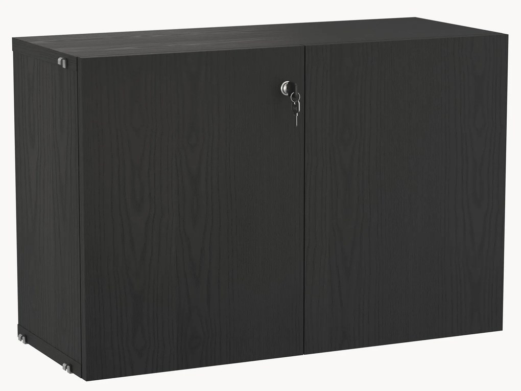 Skříňka pro modulární regálový systém se zámkem String System