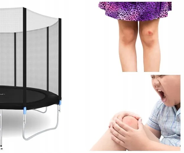 Malatec 3252 Trampolína 366 cm, vnější ochranná síť, žebřík - VÝPRODEJ