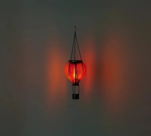 Globo 36136P - LED Závěsná solární dekorace 20xLED/0,5W/3V IP44 létající balón