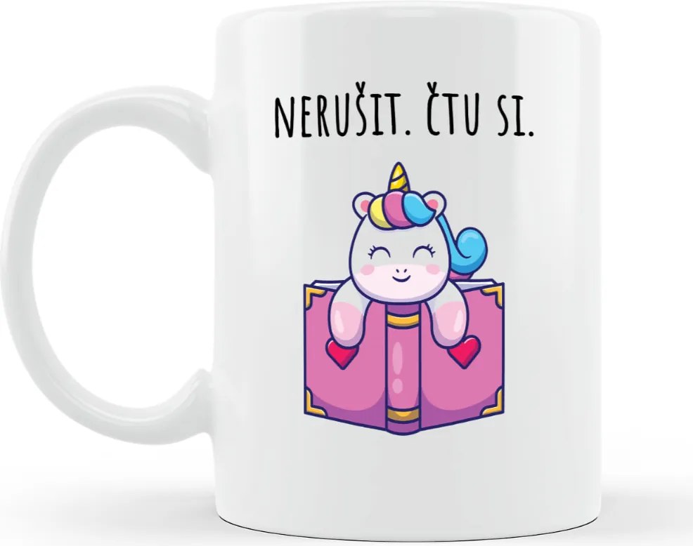 Ahome Ahome CZ Hrneček Nerušit. Čtu si. Jednorožec 330 ml