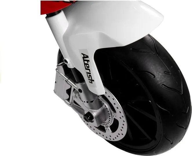 LEAN CARS Elektrická motorka pro děti BMW S1000RR červená tříkolová
