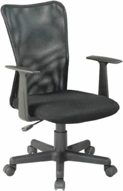 Kancelářská židle v černé látce TK4005