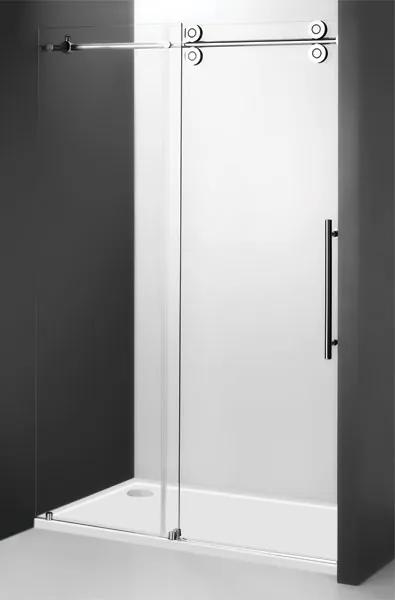 Roltechnik KID2 Sprchové dveře posuvné 200 cm, Brillant/Transparent, 970-2000000-00-02