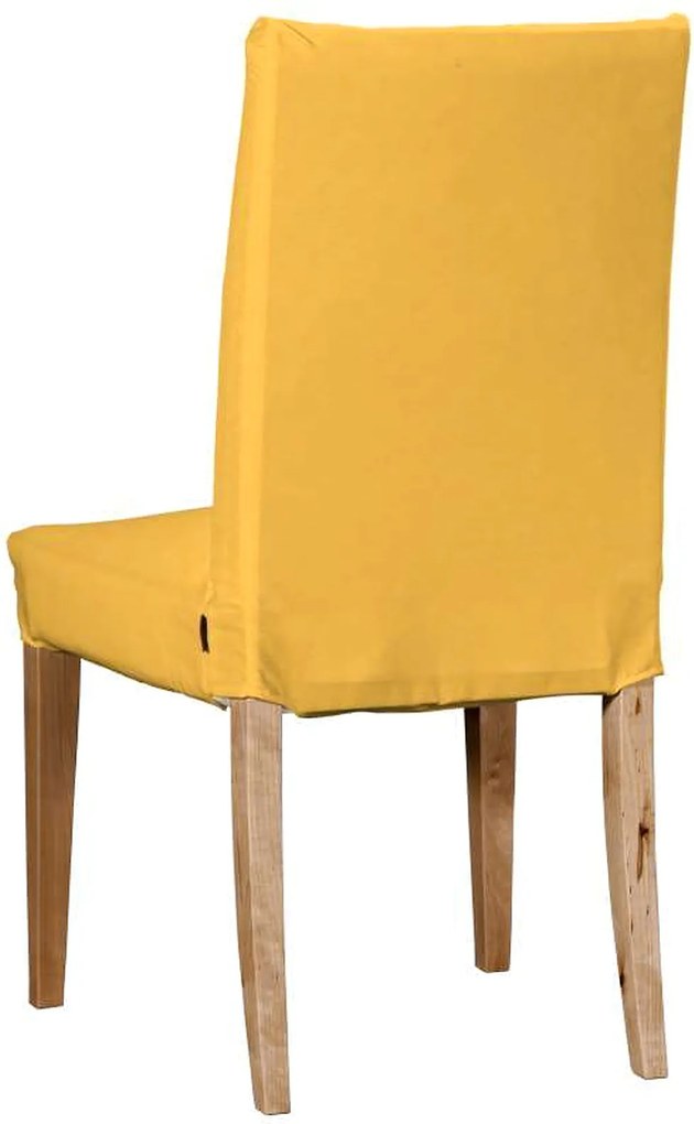 Potah na židli IKEA Henriksdal, krátký barva žlutá