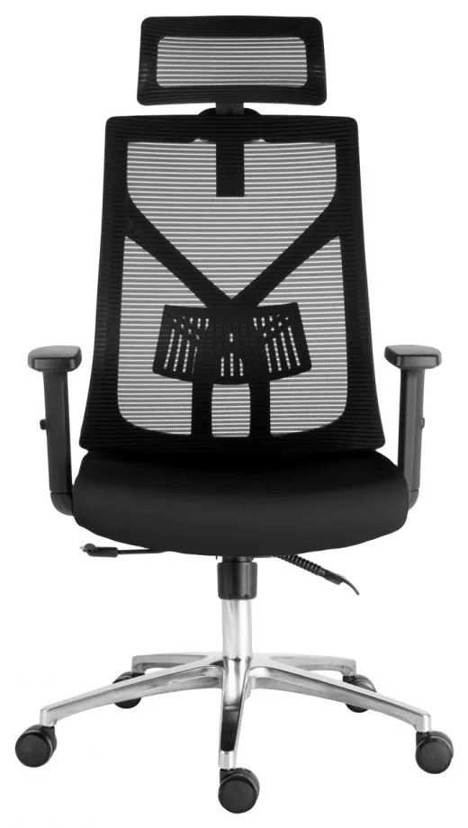 Kancelářská ergonomická židle Neoseat ZERA — černá, nosnost 150 kg