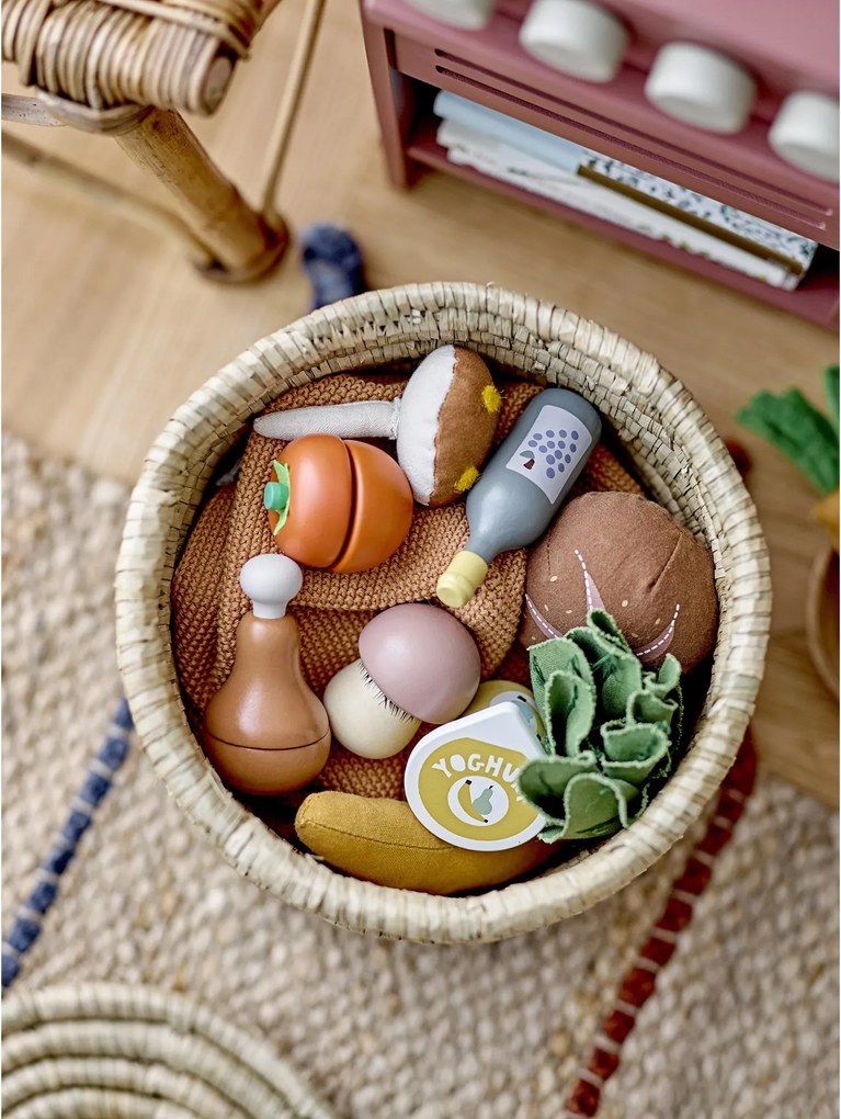 BLOOMINGVILLE Mini kuchyňka Pippi, hnědá, MDF