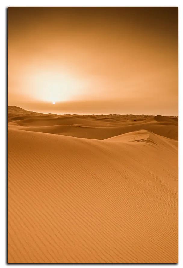 Obraz na plátně - Pouště Sahara  - obdélník 7131A (120x80 cm)