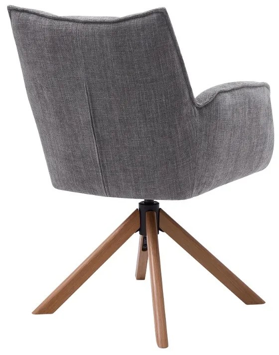 Designová otočná židle Callahan II grafitová