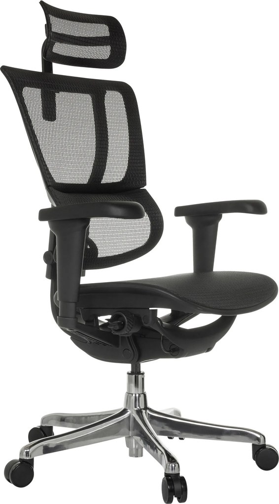 XXXLutz OTOČNÁ ŽIDLE, síť, černá MID.YOU - Online Only kancelářské židle - 001918025901