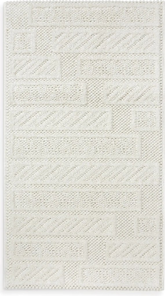 Koberec Porto1, 80x150 cm, krémová