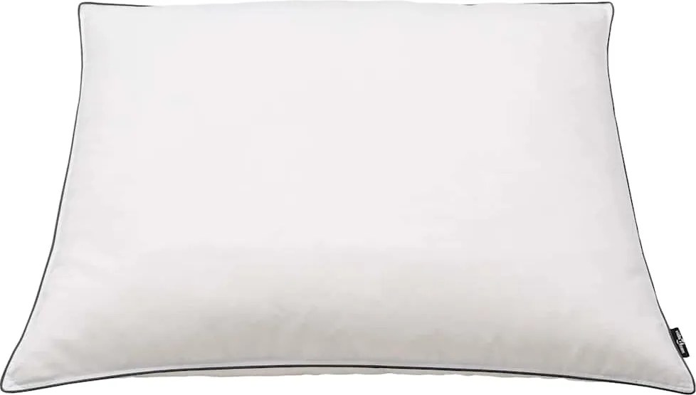 Polštáře 2 ks výplň z prachového peří/peří těžké 70x60 cm bílé 132891