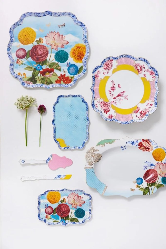 Pip Studio Royal Multi oválný servírovací tác 40x28.5 cm, barevný (hluboký servírovací tác)