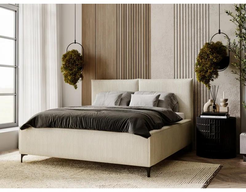 Čalouněná manželská postel s úložným prostorem Camtalo, Rozměr postele: 200x200, Potahy: Poso 110