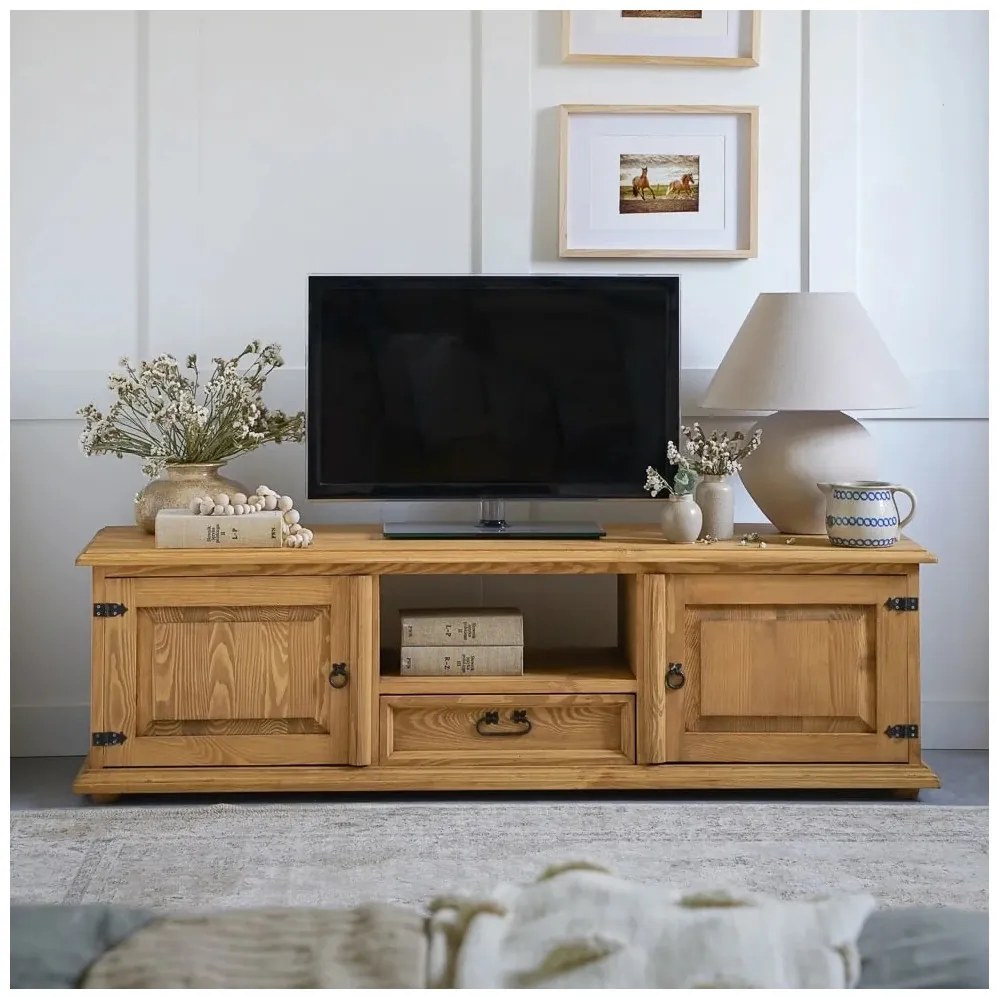 Massive home | Dřevěný TV stolek Corona III - výběr moření