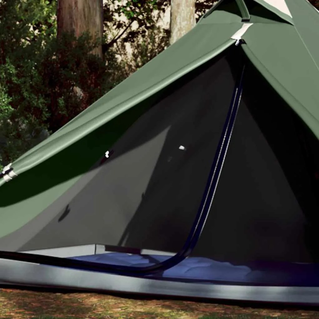 vidaXL Zavěšený stan tipi pro 1 osobu nepromokavý [94383] Barva: Zelená