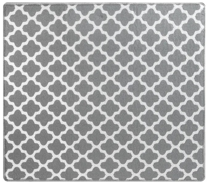 BISK Erga Basic, kuchyňská utěrka z mikrovlákna se vzorem Maroko 450x400x5 mm, šedá, ERG-03695