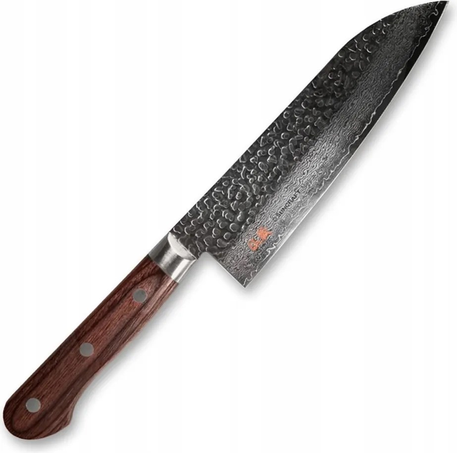 Nůž Santoku 165 mm Suncraft Senzo Universal Tsuchime Damascus